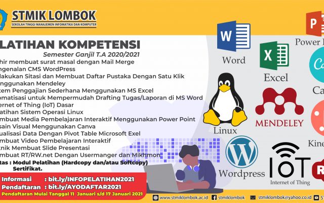 STMIK LOMBOK | Sekolah Tinggi Manajemen Informatika dan Komputer